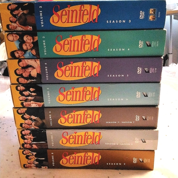 Sony | Media | Boxed Collection Of Seinfeld Dvds Seasons 39 | Poshmark